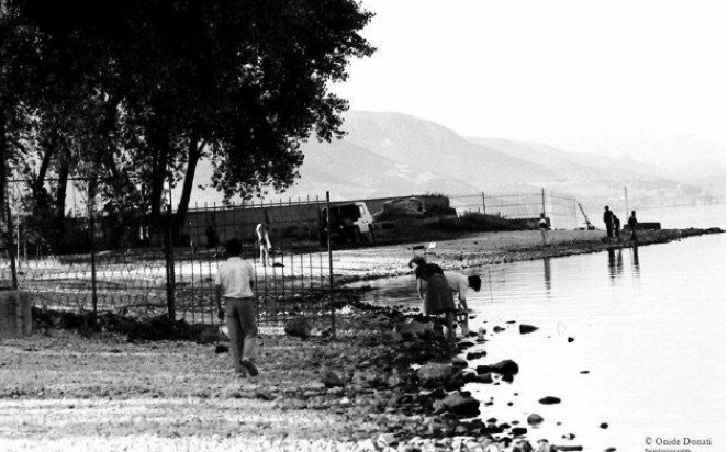 Pogradeci ne vitin 1981, foto te rralla nga gazetari Italian Onide ...