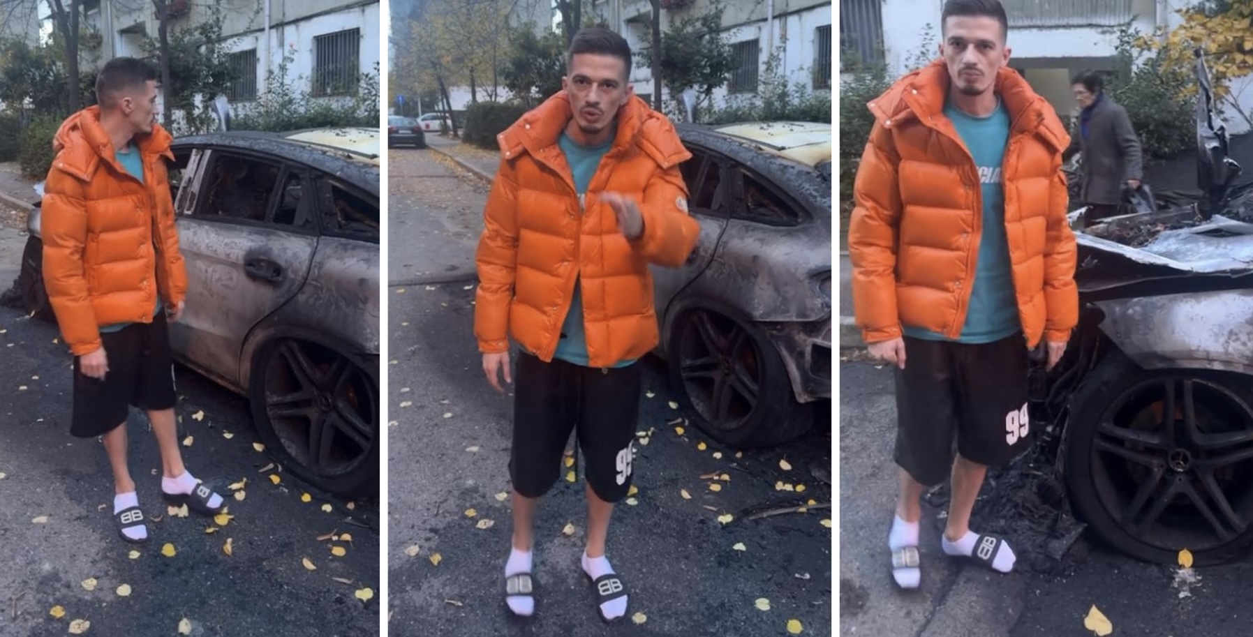 Zbulohet këngëtari që porositi djegjen e Benzit të personazhit të ...